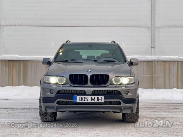 Grey BMW X5 2004 in Narva, with an engine capacity of 3.00 L and mileage of 346 thousand km for 7200 €, photo 5 on AUTOMOTO.COM.LV
