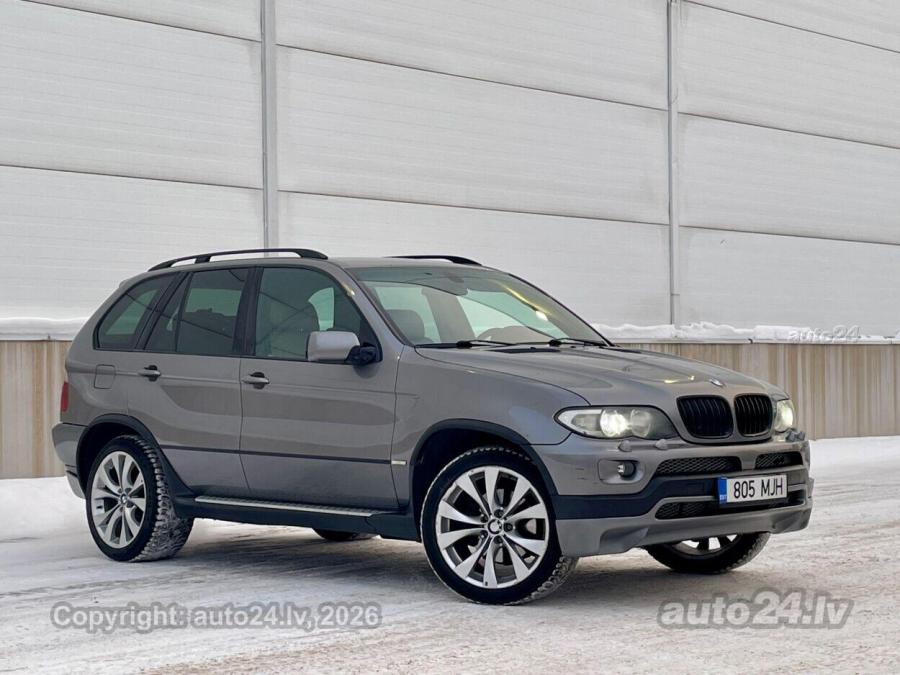 Grey BMW X5 2004 in Narva, with an engine capacity of 3.00 L and mileage of 346 thousand km for 7200 €, photo 2 on AUTOMOTO.COM.LV