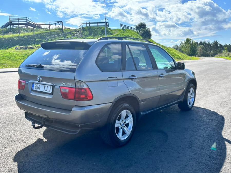 Pelēks BMW X5 2004 Narva, ar dzinēja tilpumu 3.00 L un nobraukumu 336 tūkst. km par 3699 €, foto 4 vietnē AUTOMOTO.COM.LV