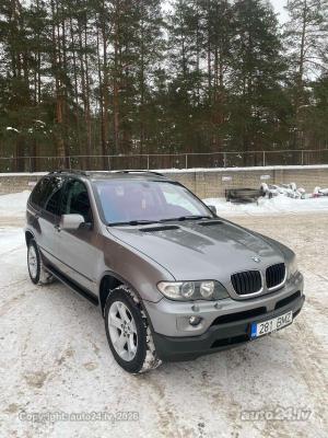 Grey BMW X5 2005 in Tallinn, with an engine capacity of 3.00 L and mileage of 226 thousand km for 5200 €, photo  on AUTOMOTO.COM.LV