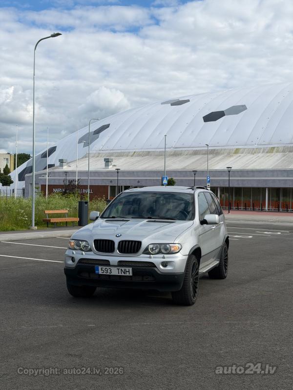 Grey BMW X5 2005 in Tallinn, with an engine capacity of 3.00 L and mileage of 400 thousand km for 5800 €, photo 1 on AUTOMOTO.COM.LV