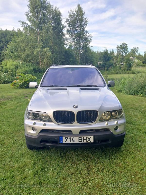 Grey BMW X5 2005 in Tallinn, with an engine capacity of 3.00 L and mileage of 354 thousand km for 7440 €, photo 1 on AUTOMOTO.COM.LV