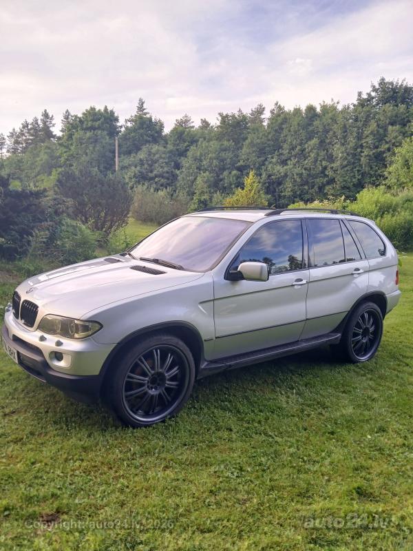 Grey BMW X5 2005 in Tallinn, with an engine capacity of 3.00 L and mileage of 354 thousand km for 7440 €, photo 4 on AUTOMOTO.COM.LV