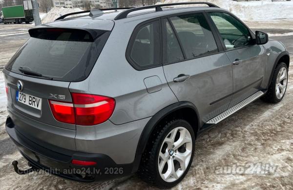 Grey BMW X5 2008 in Narva, with an engine capacity of 3.00 L and mileage of 425 thousand km for 5999 €, photo 3 on AUTOMOTO.COM.LV