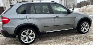 Grey BMW X5 2008 in Narva, with an engine capacity of 3.00 L and mileage of 425 thousand km for 5999 €, photo 16 on AUTOMOTO.COM.LV