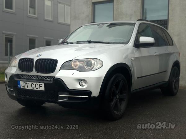 Grey BMW X5 2008 in Tallinn, with an engine capacity of 3.00 L and mileage of 383 thousand km for 7500 €, photo 3 on AUTOMOTO.COM.LV