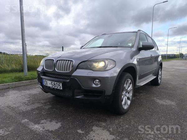 Pelēks BMW X5 2008 Rīga, ar dzinēja tilpumu 3.00 L un nobraukumu 0 tūkst. km par 5400 €, foto 1 vietnē AUTOMOTO.COM.LV