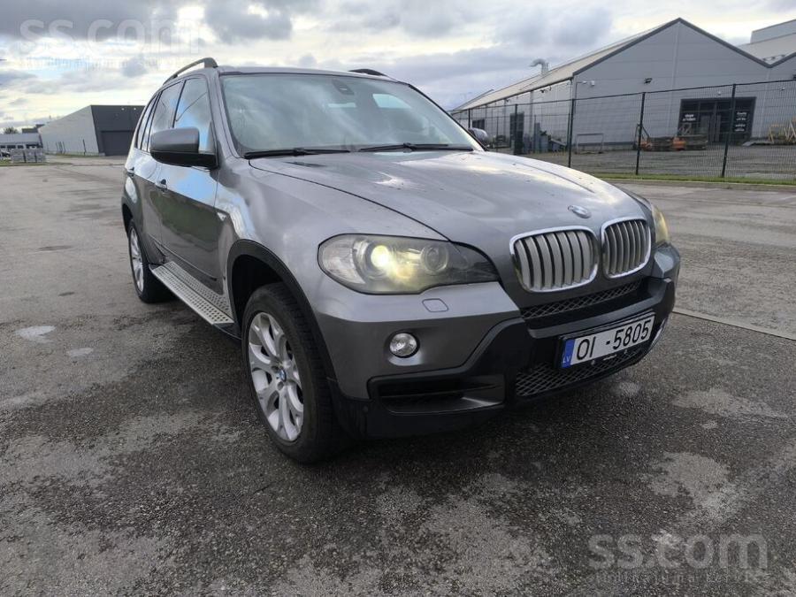 Pelēks BMW X5 2008 Rīga, ar dzinēja tilpumu 3.00 L un nobraukumu 0 tūkst. km par 5400 €, foto 3 vietnē AUTOMOTO.COM.LV
