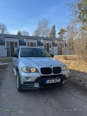 Grey BMW X5 2009 in Tallinn, with an engine capacity of 3.00 L and mileage of 345 thousand km for 7900 €, photo  on AUTOMOTO.COM.LV