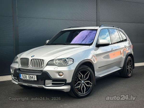Grey BMW X5 2009 in Kuressaare, with an engine capacity of 3.00 L and mileage of 257 thousand km for 12500 €, photo 1 on AUTOMOTO.COM.LV