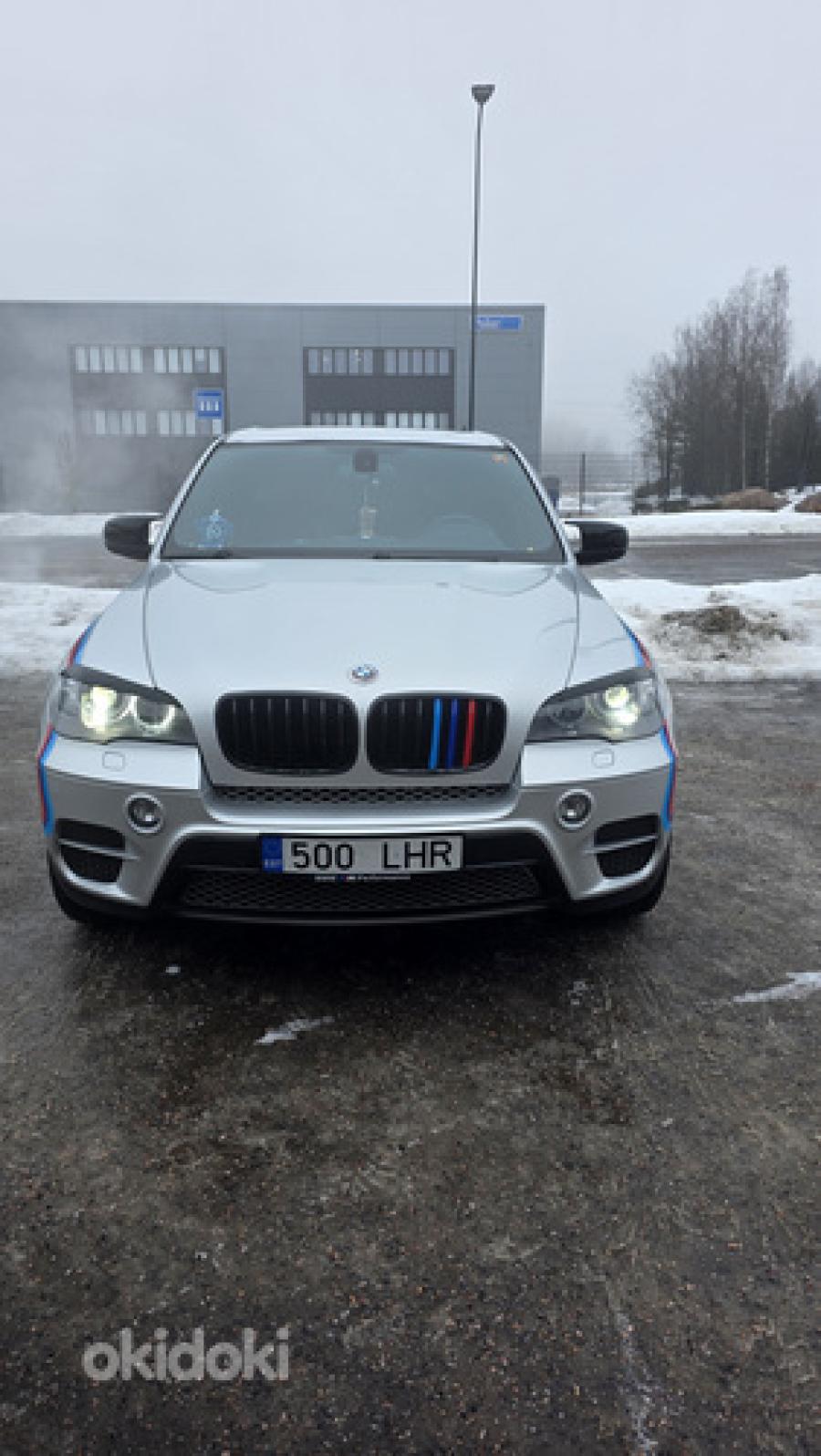 Pelēks BMW X5 2010 Kunda, ar dzinēja tilpumu 4.00 L un nobraukumu 356 tūkst. km par 21000 €, foto 3 vietnē AUTOMOTO.COM.LV