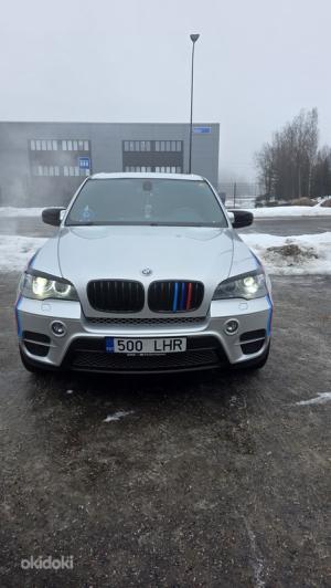 Pelēks BMW X5 2010 Kunda, ar dzinēja tilpumu 4.00 L un nobraukumu 356 tūkst. km par 21000 €, foto 18 vietnē AUTOMOTO.COM.LV