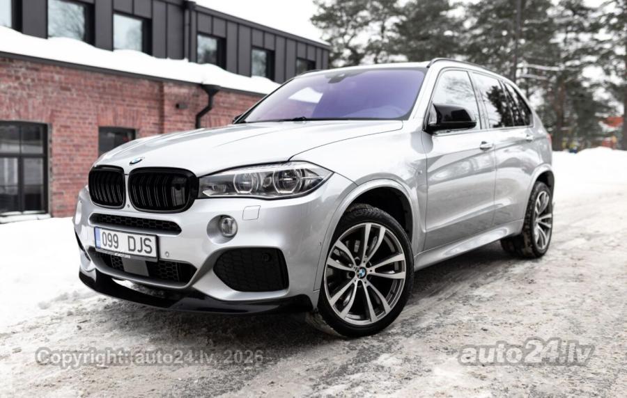 Pelēks BMW X5 2016 Tallina, ar dzinēja tilpumu 3.00 L un nobraukumu 177 tūkst. km par 26890 €, foto 1 vietnē AUTOMOTO.COM.LV