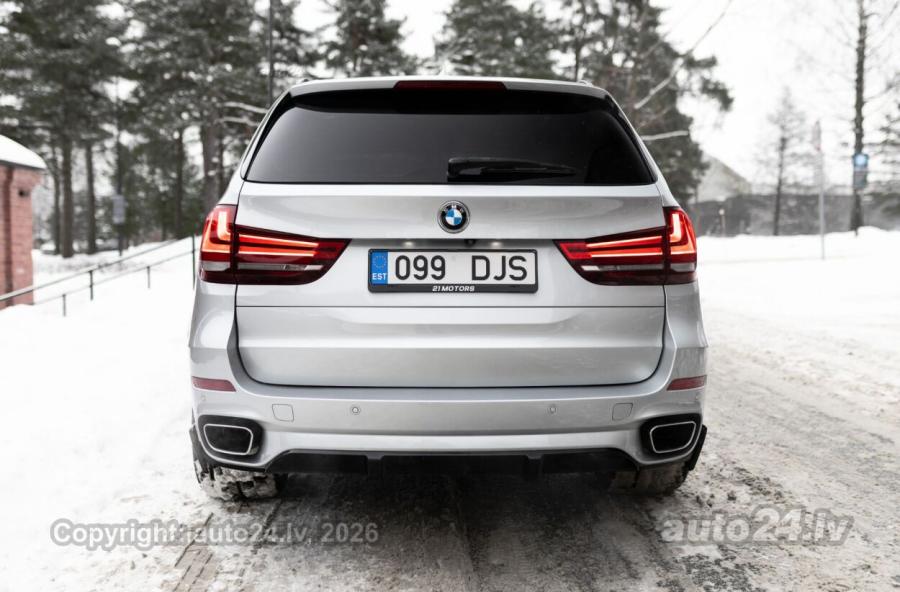 Grey BMW X5 2016 in Tallinn, with an engine capacity of 3.00 L and mileage of 177 thousand km for 26890 €, photo 6 on AUTOMOTO.COM.LV