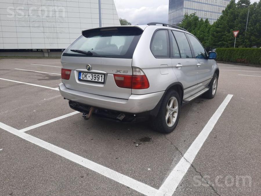 BMW X5 2003 in Riga, with an engine capacity of 3.00 L and mileage of 378 thousand km for 3850 €, photo 3 on AUTOMOTO.COM.LV