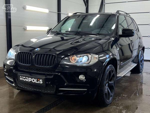 Melns BMW X5 M 2008 Aukštieji Rusokai, ar dzinēja tilpumu 4.80 L un nobraukumu 224 tūkst. km par 6400 €, foto 1 vietnē AUTOMOTO.COM.LV