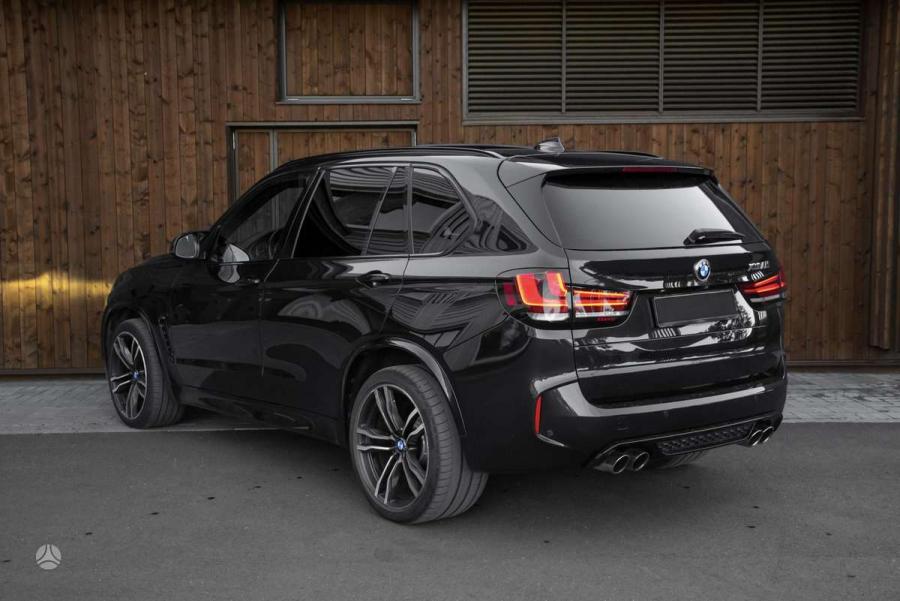 Melns BMW X5 M 2016 Plungė, ar dzinēja tilpumu 4.40 L un nobraukumu 204 tūkst. km par 29500 €, foto 7 vietnē AUTOMOTO.COM.LV