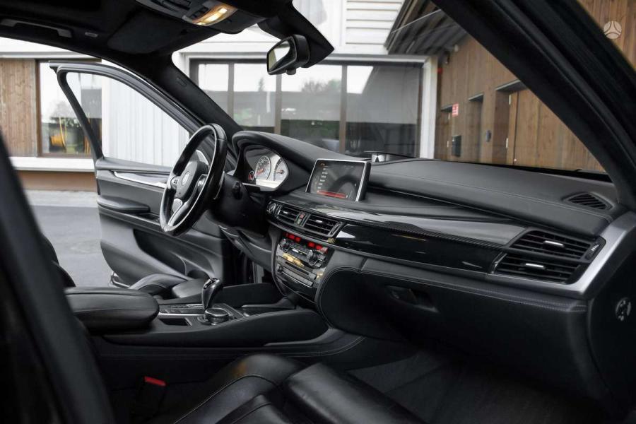Melns BMW X5 M 2016 Plungė, ar dzinēja tilpumu 4.40 L un nobraukumu 204 tūkst. km par 29500 €, foto 9 vietnē AUTOMOTO.COM.LV
