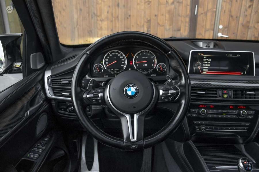 Melns BMW X5 M 2016 Plungė, ar dzinēja tilpumu 4.40 L un nobraukumu 204 tūkst. km par 29500 €, foto 10 vietnē AUTOMOTO.COM.LV