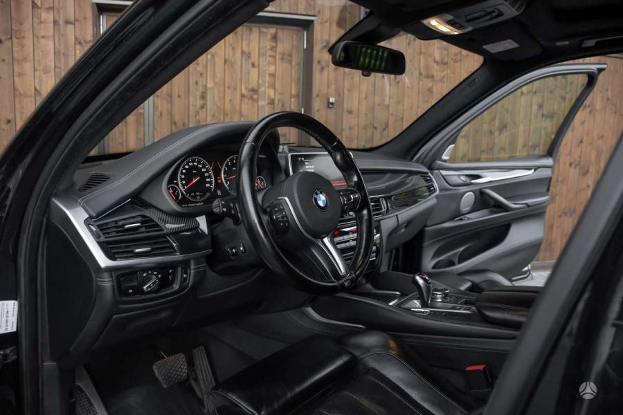 Melns BMW X5 M 2016 Plungė, ar dzinēja tilpumu 4.40 L un nobraukumu 204 tūkst. km par 29500 €, foto 13 vietnē AUTOMOTO.COM.LV