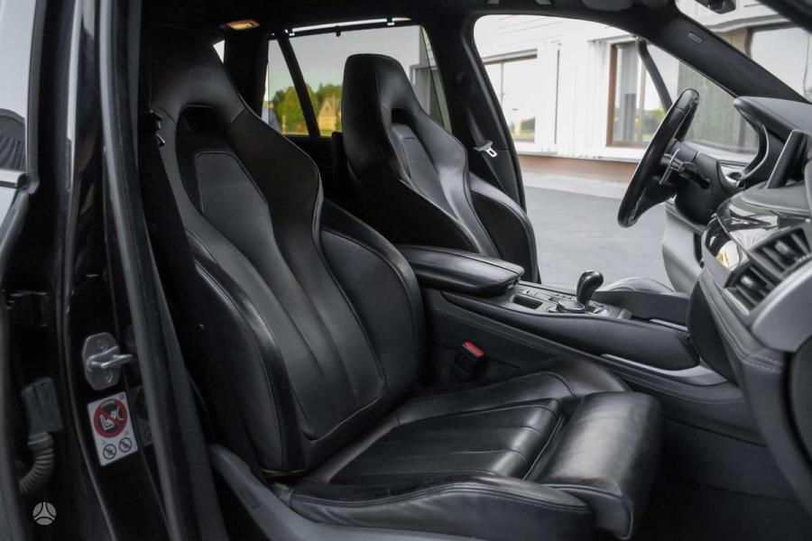 Melns BMW X5 M 2016 Plungė, ar dzinēja tilpumu 4.40 L un nobraukumu 204 tūkst. km par 29500 €, foto 15 vietnē AUTOMOTO.COM.LV
