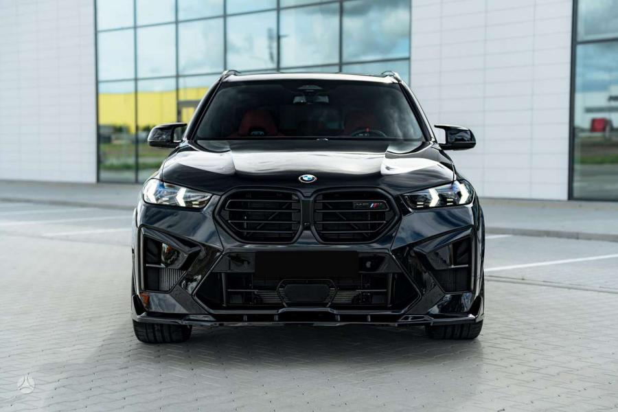 Melns BMW X5 M 2025 Klaipėda, ar dzinēja tilpumu 4.40 L un nobraukumu 19 tūkst. km par 99900 €, foto 1 vietnē AUTOMOTO.COM.LV