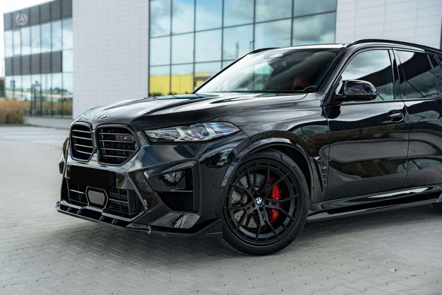 Melns BMW X5 M 2025 Klaipėda, ar dzinēja tilpumu 4.40 L un nobraukumu 19 tūkst. km par 99900 €, foto 5 vietnē AUTOMOTO.COM.LV