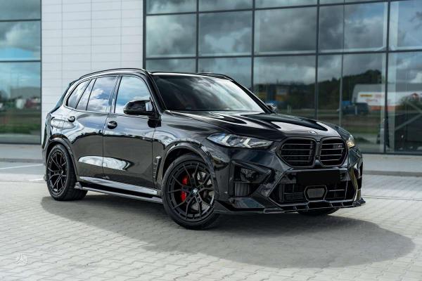 Melns BMW X5 M 2025 Klaipėda, ar dzinēja tilpumu 4.40 L un nobraukumu 19 tūkst. km par 99900 €, foto 8 vietnē AUTOMOTO.COM.LV