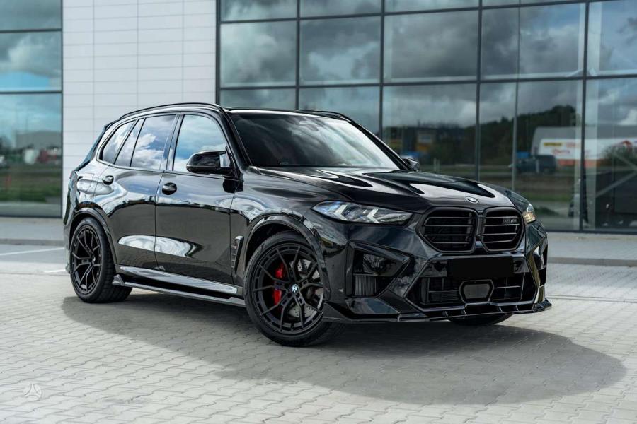 Melns BMW X5 M 2025 Klaipėda, ar dzinēja tilpumu 4.40 L un nobraukumu 19 tūkst. km par 99900 €, foto 8 vietnē AUTOMOTO.COM.LV