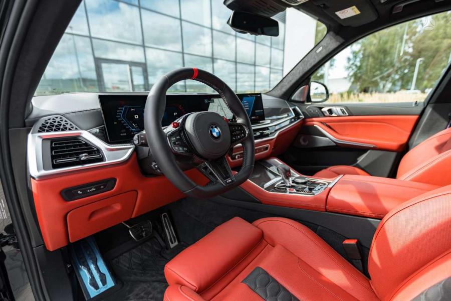 Melns BMW X5 M 2025 Klaipėda, ar dzinēja tilpumu 4.40 L un nobraukumu 19 tūkst. km par 99900 €, foto 23 vietnē AUTOMOTO.COM.LV