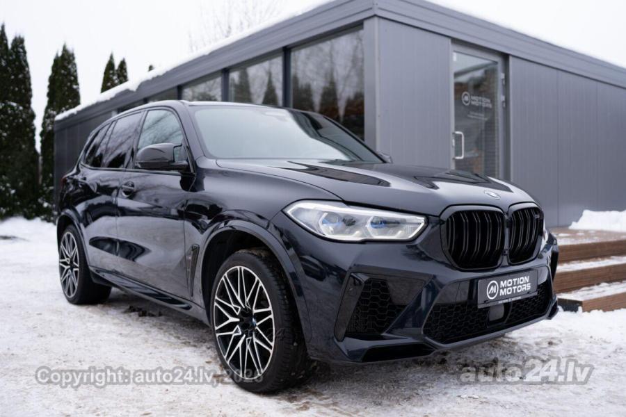 Melns BMW X5 M 2021 Tallina, ar dzinēja tilpumu 4.40 L un nobraukumu 94 tūkst. km par 72900 €, foto 1 vietnē AUTOMOTO.COM.LV