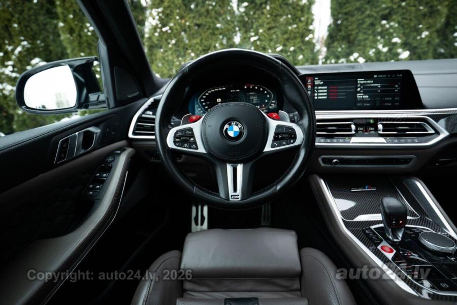 Melns BMW X5 M 2021 Tallina, ar dzinēja tilpumu 4.40 L un nobraukumu 94 tūkst. km par 72900 €, foto 10 vietnē AUTOMOTO.COM.LV