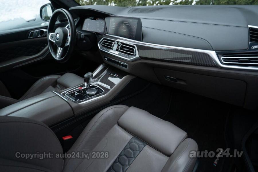 Melns BMW X5 M 2021 Tallina, ar dzinēja tilpumu 4.40 L un nobraukumu 94 tūkst. km par 72900 €, foto 11 vietnē AUTOMOTO.COM.LV
