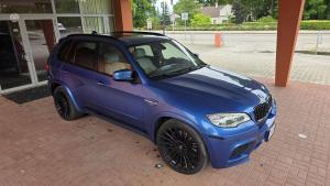 Blue BMW X5 M 2011 in Kedainiai, with an engine capacity of 4.40 L and mileage of 270 thousand km for 19999 €, photo 22 on AUTOMOTO.COM.LV