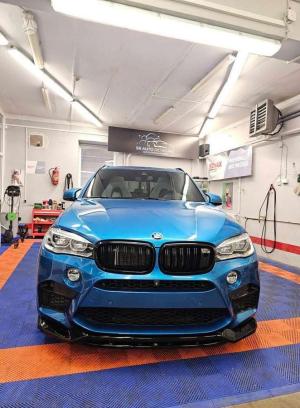 Blue BMW X5 M 2016 in Siauliai, with an engine capacity of 4.40 L and mileage of 90 thousand km for 39000 €, photo 2 on AUTOMOTO.COM.LV