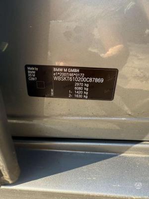 Brown BMW X5 M 2015 in Jurmala, with an engine capacity of 4.40 L and mileage of 127 thousand km for 41500 €, photo 26 on AUTOMOTO.COM.LV