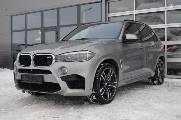 Pelēks BMW X5 M 2016 Viļņa, ar dzinēja tilpumu 4.40 L un nobraukumu 184 tūkst. km par 32000 €, foto 2 vietnē AUTOMOTO.COM.LV