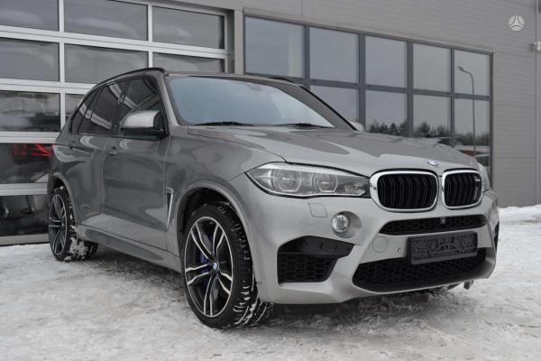 Pelēks BMW X5 M 2016 Viļņa, ar dzinēja tilpumu 4.40 L un nobraukumu 184 tūkst. km par 32000 €, foto 4 vietnē AUTOMOTO.COM.LV