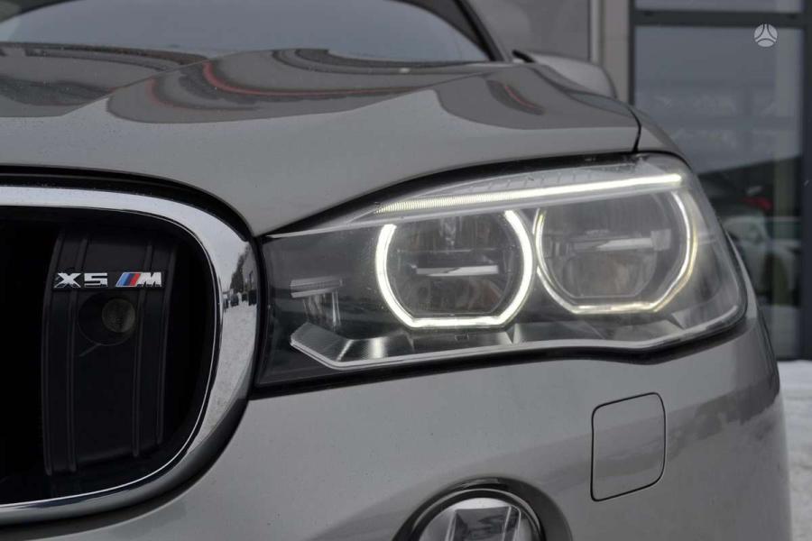 Grey BMW X5 M 2016 in Vilnius, with an engine capacity of 4.40 L and mileage of 184 thousand km for 32000 €, photo 10 on AUTOMOTO.COM.LV
