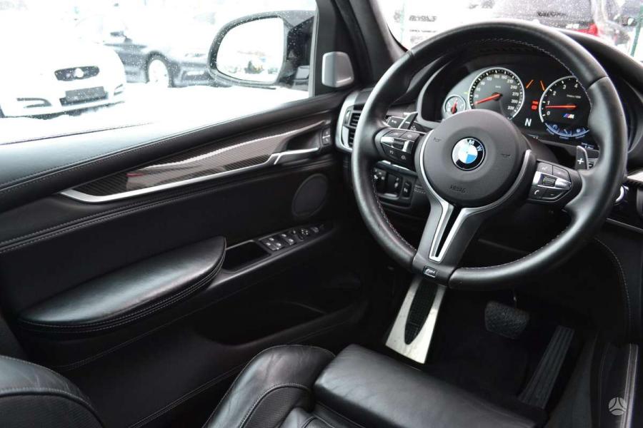 Grey BMW X5 M 2016 in Vilnius, with an engine capacity of 4.40 L and mileage of 184 thousand km for 32000 €, photo 34 on AUTOMOTO.COM.LV