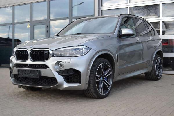 Pelēks BMW X5 M 2016 Viļņa, ar dzinēja tilpumu 4.40 L un nobraukumu 184 tūkst. km par 30000 €, foto 3 vietnē AUTOMOTO.COM.LV