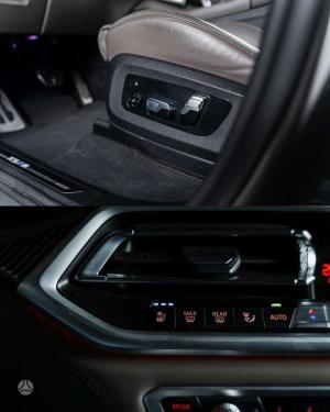 Pelēks BMW X5 M 2022 Viļņa, ar dzinēja tilpumu 4.40 L un nobraukumu 62 tūkst. km par 77000 €, foto 17 vietnē AUTOMOTO.COM.LV