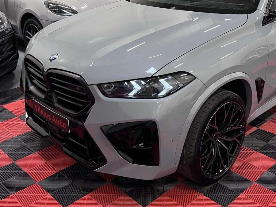 Pelēks BMW X5 M 2024 Viļņa, ar dzinēja tilpumu 4.40 L un nobraukumu 34 tūkst. km par 94990 €, foto 7 vietnē AUTOMOTO.COM.LV