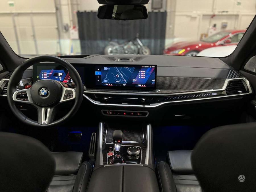 Pelēks BMW X5 M 2024 Viļņa, ar dzinēja tilpumu 4.40 L un nobraukumu 34 tūkst. km par 94990 €, foto 20 vietnē AUTOMOTO.COM.LV