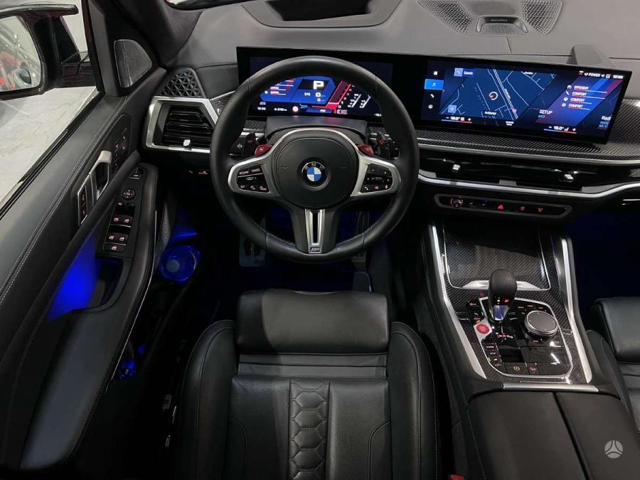Pelēks BMW X5 M 2024 Viļņa, ar dzinēja tilpumu 4.40 L un nobraukumu 34 tūkst. km par 94990 €, foto 21 vietnē AUTOMOTO.COM.LV