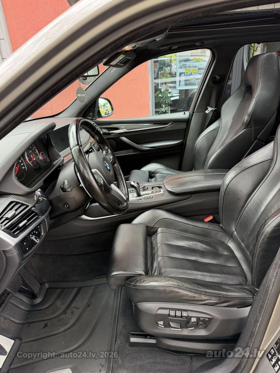 Grey BMW X5 M 2015 in Riga, with an engine capacity of 4.40 L and mileage of 250 thousand km for 27000 €, photo 13 on AUTOMOTO.COM.LV