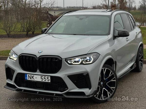 Grey BMW X5 M 2020 in Riga, with an engine capacity of 4.40 L and mileage of 106 thousand km for 67900 €, photo 1 on AUTOMOTO.COM.LV