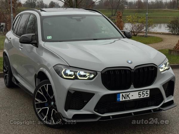 Grey BMW X5 M 2020 in Riga, with an engine capacity of 4.40 L and mileage of 106 thousand km for 67900 €, photo 3 on AUTOMOTO.COM.LV