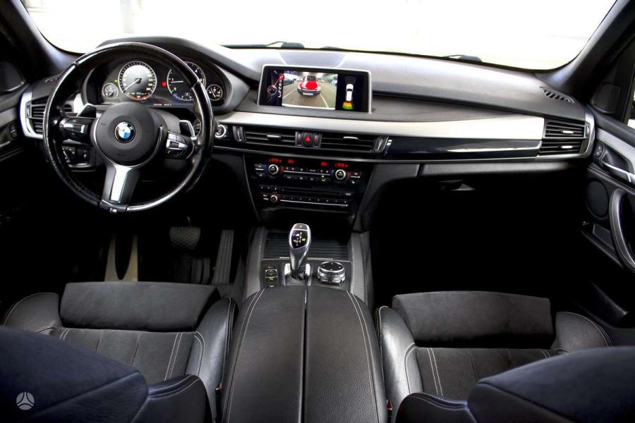 Balts BMW X5 M 2014 Panevēža, ar dzinēja tilpumu 3.00 L un nobraukumu 241 tūkst. km par 22900 €, foto 6 vietnē AUTOMOTO.COM.LV
