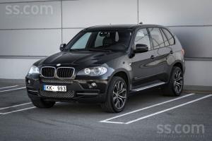 Orange BMW X5 2007 in Riga, with an engine capacity of 3.00 L and mileage of 258 thousand km for 9552 €, photo  on AUTOMOTO.COM.LV